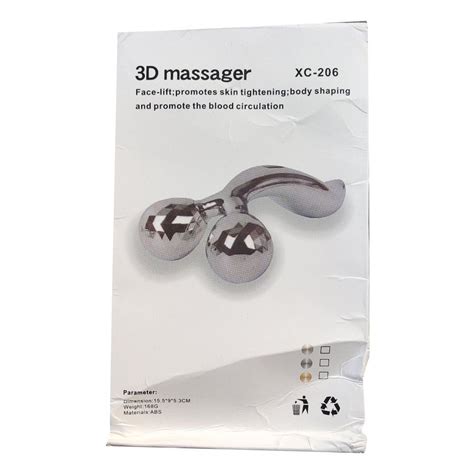Aluminium Silver 3d Massager Full Body Shape Massager At Rs 107 Piece