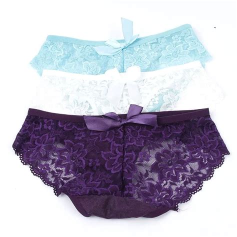 Buy Seamless Low Rise Womens Sexy Lace Lady Panties