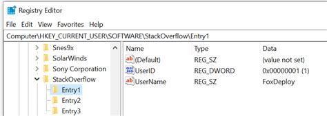 find and delete duplicate data in registry using powershell stack