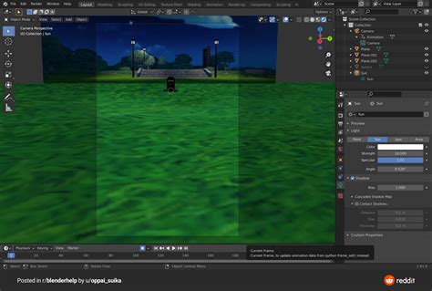 why does my render not show my light source grindskills