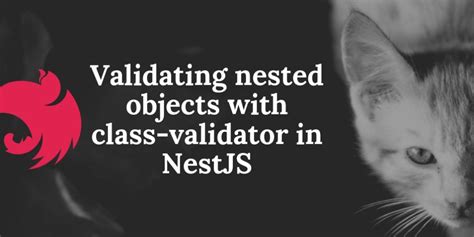 validating nested objects with class validator in nestjs dev community