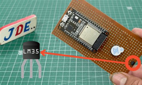 Esp32 Temperature Sensor Lm35 Interfacing In Arduino Ide 49 Off