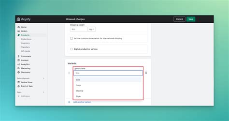 how to add variants in shopify step by step guide in 2023