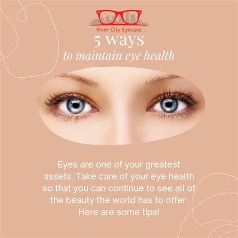 5 Essential Tips For Maintaining Good Eye Health River City Eye Care