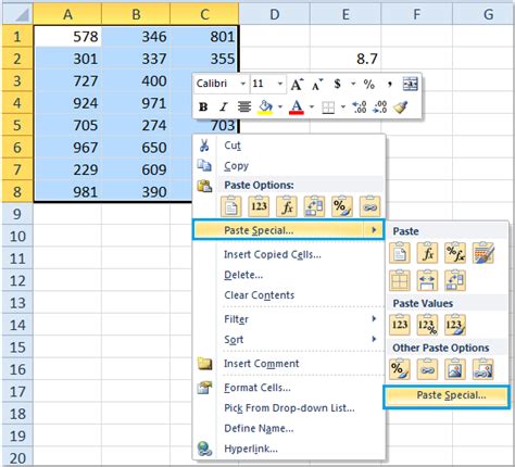 how to multiply a range cells by a number in excel