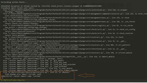 [answered] unresolved reference path django django