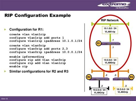 rip routing information protocol extreme networks