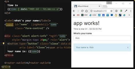 angular front end construction for asp web api