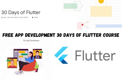 free app development 30 days of flutter course cyberrubik