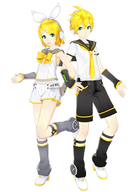 Tda Kagamine Rin Len V4x By Wladyslavv Dl By Wladyisoverparty On Deviantart