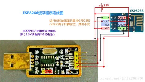 esp8266 01学习笔记01：如何使用usb转串口对esp 01进行入门调试、烧录固件？ 吴春旭 博客园