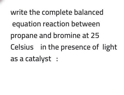 Solved Write The Complete Balanced Equation Reaction Between
