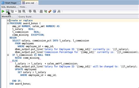 testing and debugging procedures using sql developer 4 0
