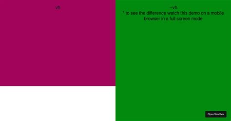 react viewport height forked codesandbox