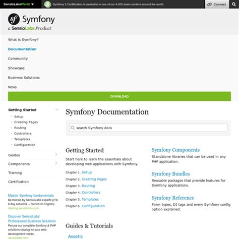 learn symfony pearltrees