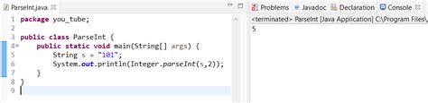 parseint java method implementation with code example letstacle