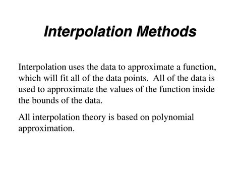 Ppt Polynomial Approximation Powerpoint Presentation Free Download
