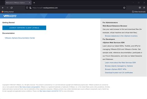 vmware tutorial install and configure vcenter server 7 noobquestions