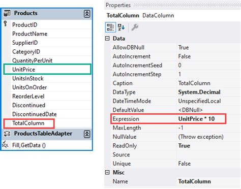 how to auto calculate two rows into third one in datagridview table who