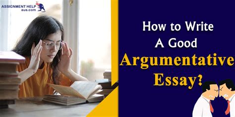 How To Write A Good Argumentative Essay Step By Step Guidelines