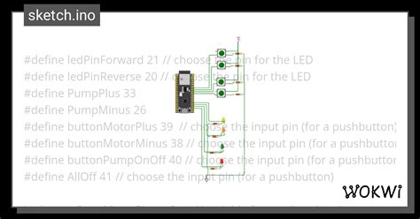 Pushbuttons Wokwi Esp32 Stm32 Arduino Simulator