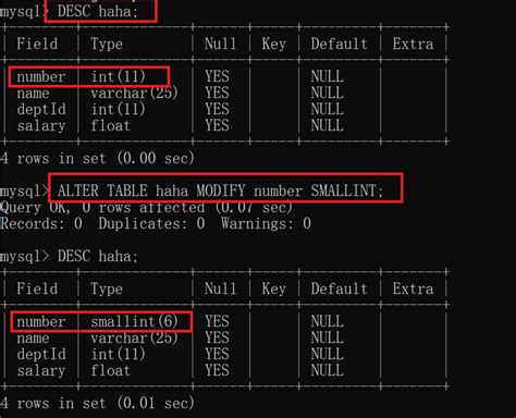 mysql数据库——表的基本操作（定义表的约束、查看表的结构、修改数据表、删除数据表） wf aiyouwei 博客园
