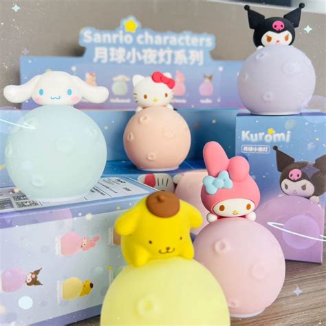 Cinnamoroll Kuromi Pompompurin Hello Kitty My Melody Sanrio Moon Night
