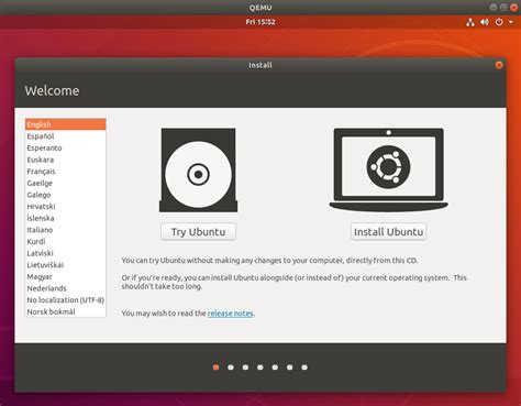 virtualization how to run ubuntu desktop on qemu ask