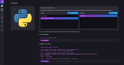 start with python and influxdb influxdata