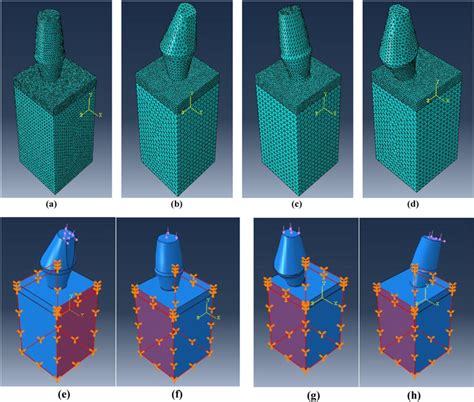 Three Dimensional Finite Element A D Domains And Mesh E H