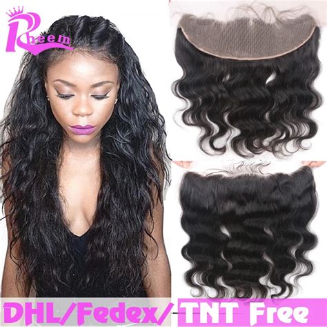 Best Lace Frontal Closure Brazilian Virgin Hair Body Wave Lace Frontals