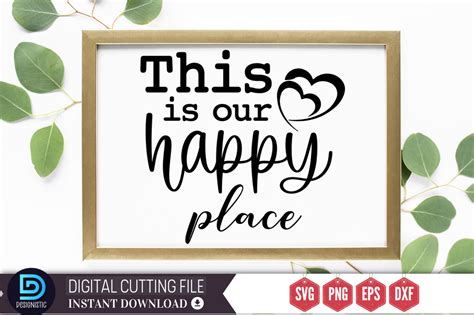 This Is Our Happy Place Svg Graphic By Designs Dark · Creative Fabrica