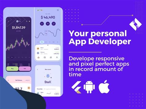 be your personal android app or ios app developer ui ux and full
