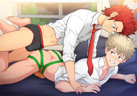 [suiton] boku no hero academia kirishima x bakugou 1 myreadingmanga