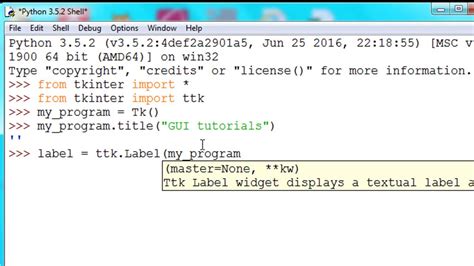 python 3 and tkinter guis part 2 youtube