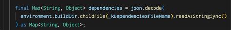 [flutter tools] internallinkedhashmap is not a subtype of type map in