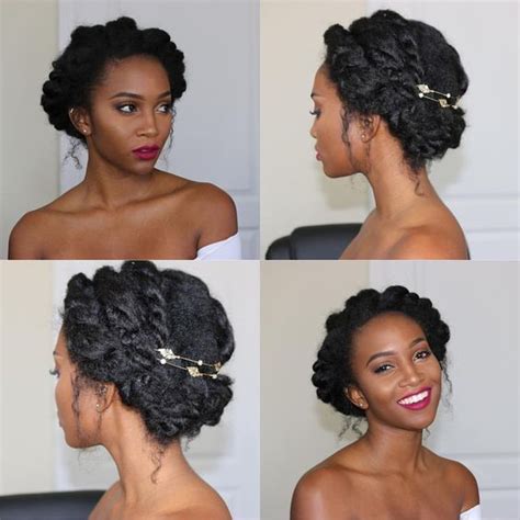 Mariage Inspirations Coiffures Natural Hair Wedding Natural