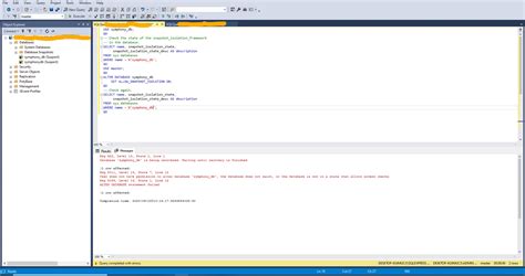 user does not have permission to alter database the