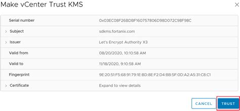 using fortanix data security manager as a kms to secure vmware virtual