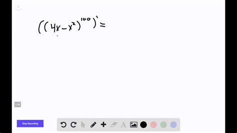 Solved Find The Derivatives Of The Given Functions X { 100}