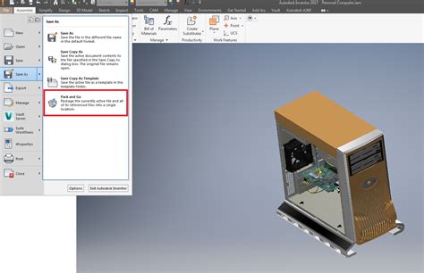 comment exporter des fichiers d assemblage inventor et les ouvrir dans