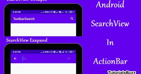 tutorialsbuzz android adding searchview to actionbar
