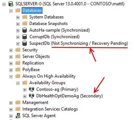matticusau blog taking the availability group database
