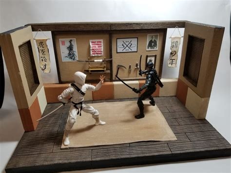 Dojo Custom Action Figure Diorama G I Joe Custom Diorama Playset