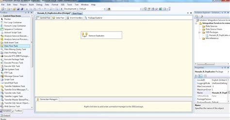 msbi question and answer by hussain remove duplicate records using ssis