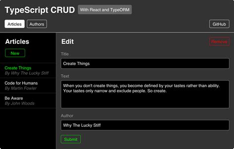 github jp7internet typescript crud a guide to build a typescript