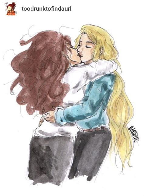 Fleurmione Fleur Delacour Hermione Granger Harry Potter Hp Harry