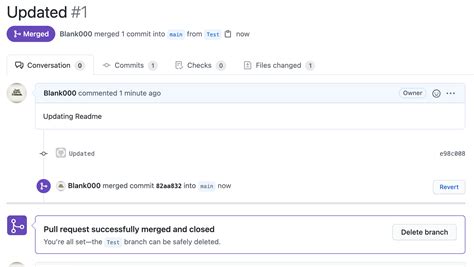 how to rename git branch used in pull request github