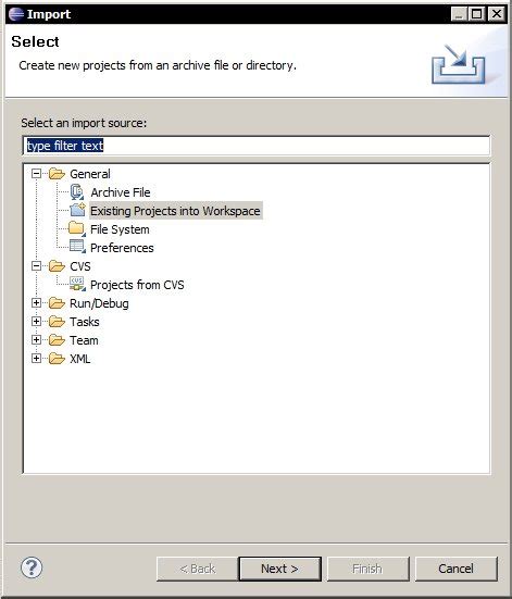 cara membuka import project android di eclipse ~ umsida