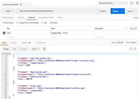spring boot file upload download rest api example